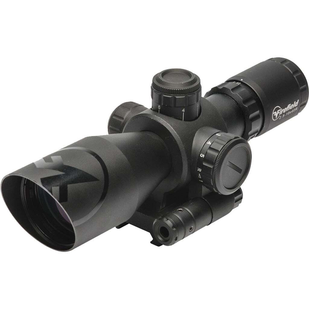 Firefield Barrage Rifle Scope 2.5-10x 40mm Illuminated Reticle w/ Laser ...