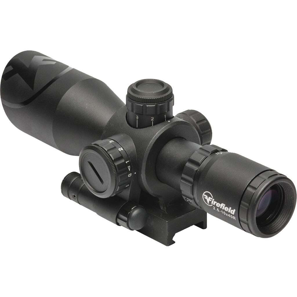 Firefield Barrage Rifle Scope 2.5-10x 40mm Illuminated Reticle w/ Laser ...