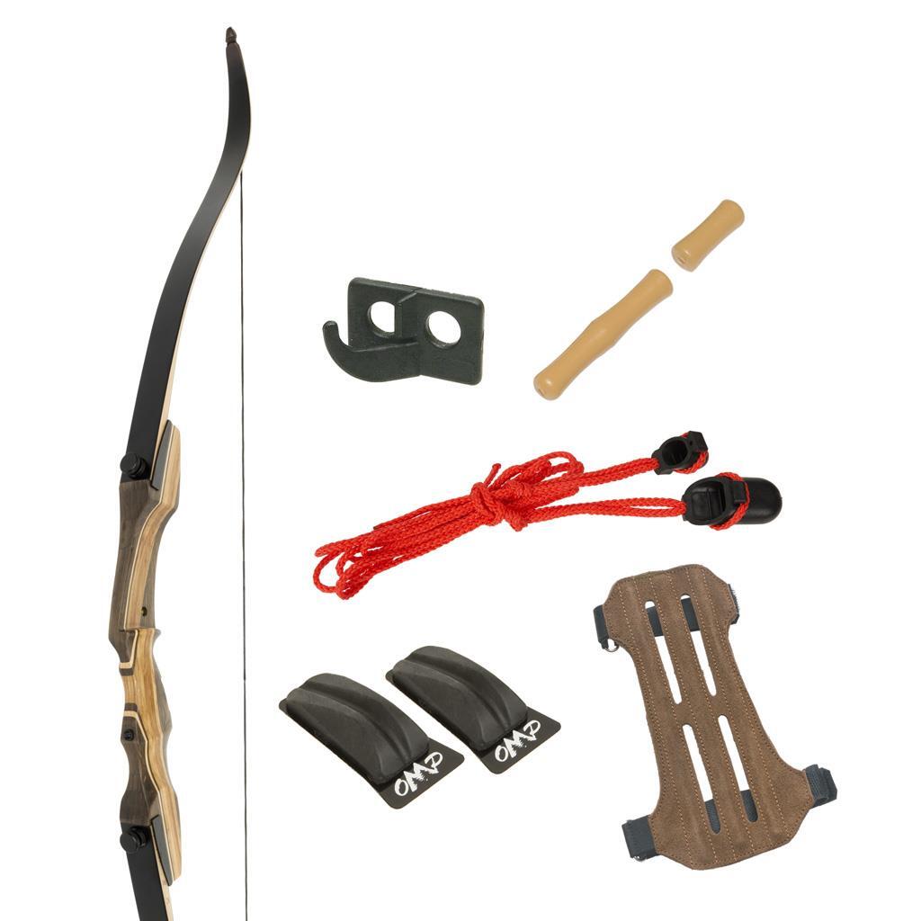 October Mountain Smoky Mountain Hunter Bow Package 62 in. 45 lbs. RH ...