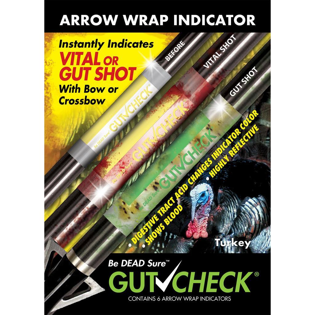 Gut Check Arrow Wrap Indicators Turkey 6 pk.|Gut Check wraps & lacquers ...